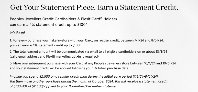Credit Card | Peoples Jewellers